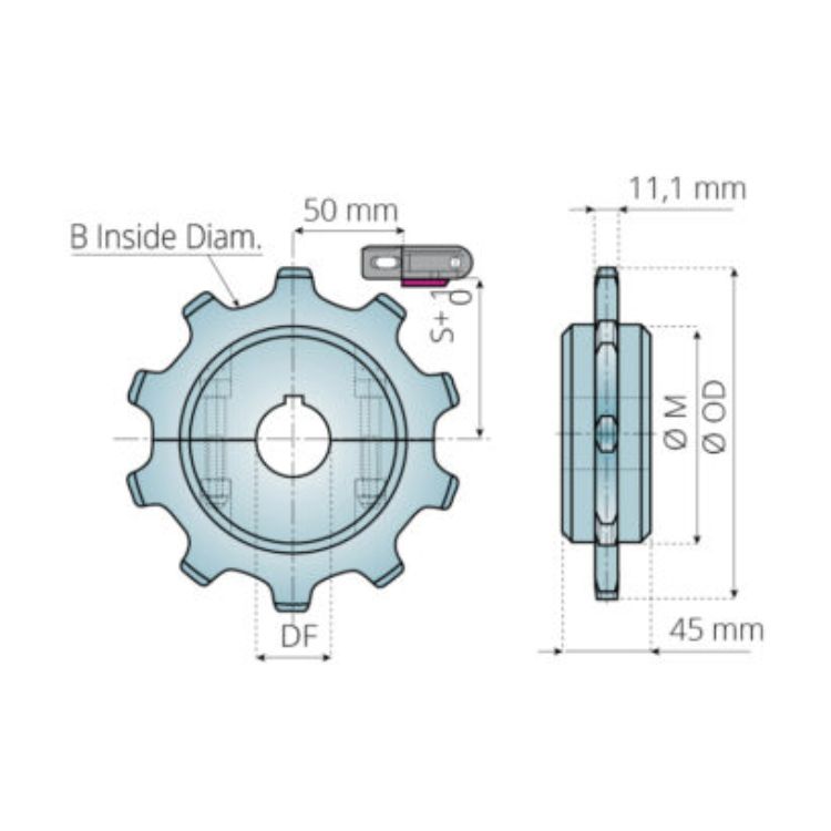 C00009 A1700-A1701 Series Split Molded – Drive & Idler Sprockets - IRP ...