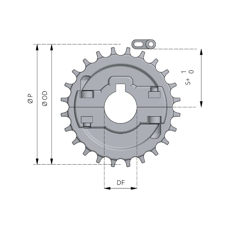 F00001 : 1270 Series Split Molded – Drive & Idler Sprockets - IRP ...