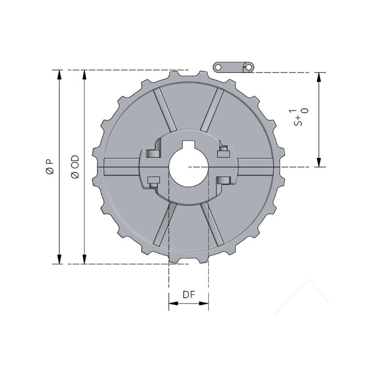 F00004 : 2250 Series Split Molded – Drive & Idler Sprockets - IRP ...